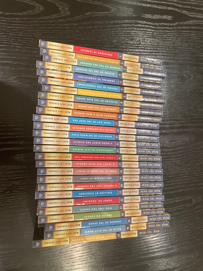 Magic tree house Merlin mission~27 set, Hobbies & Toys, Books ...
