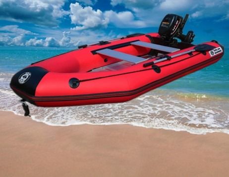 MC300-6 / 5 PERSON ALUMINUM FLOOR INFLATABLE SPEED / ASSAULT BOAT ...