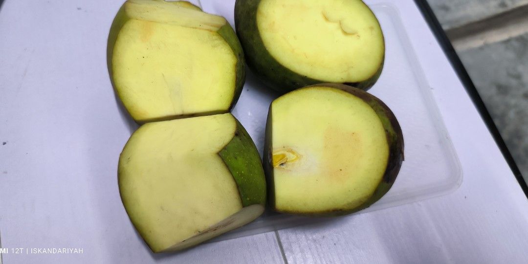 mempelam muda bacang pauh asam cicah sambal kicap sedap masam masak ...