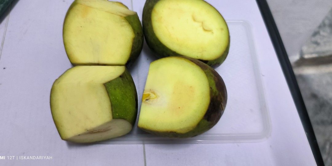 mempelam muda bacang pauh asam cicah sambal kicap sedap masam masak ...