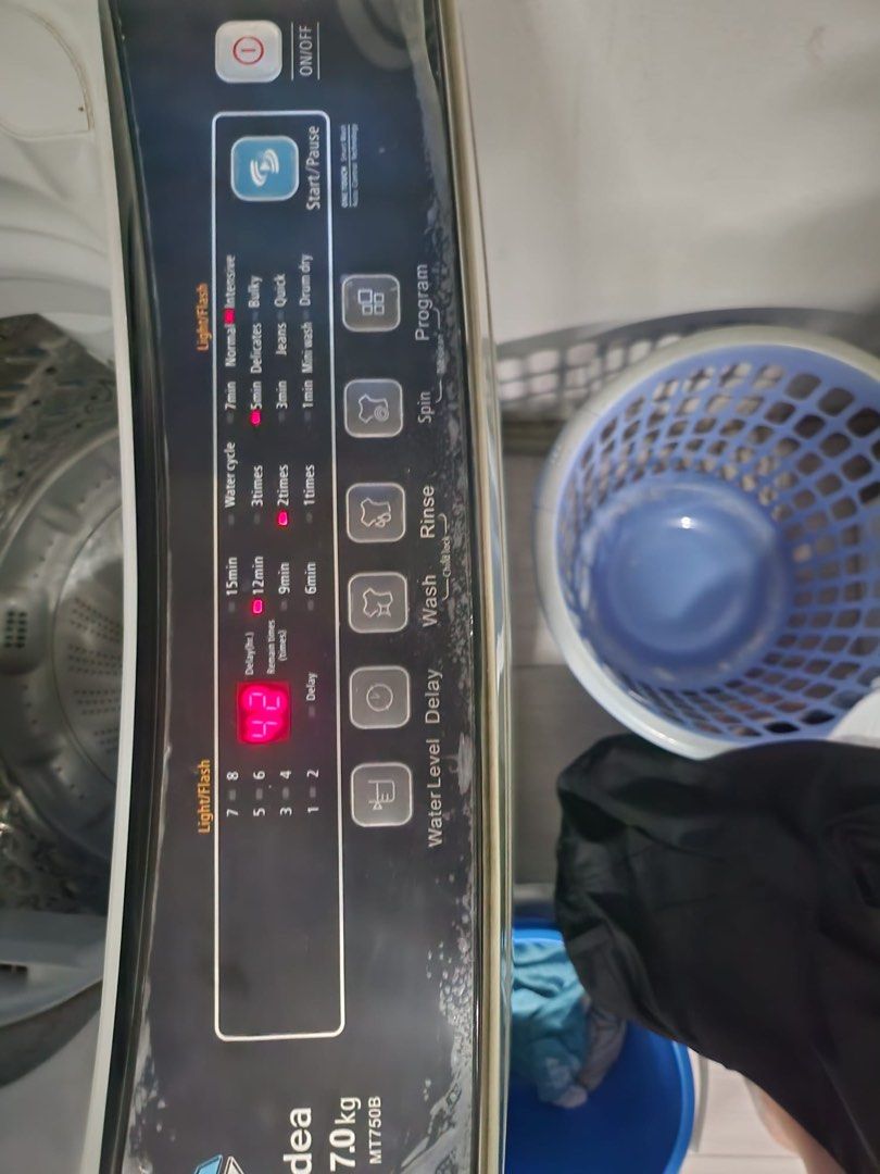 Midea MT750B 7kg Washing Machine, TV & Home Appliances, Washing ...