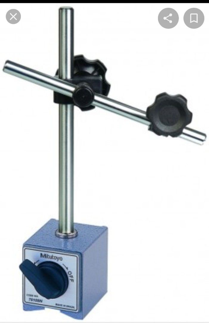 Mitutoyo Magnetic Stand 7010S-10, Everything Else on Carousell