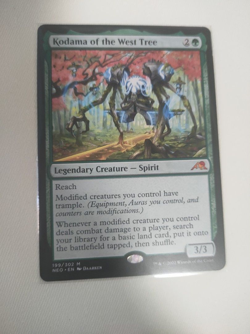 MTG Kodama of the West Tree, Hobbies & Toys, Toys & Games on Carousell