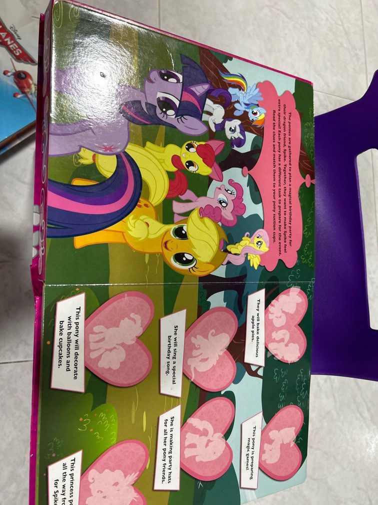 My Little Pony Stuck on stories, Hobbies & Toys, Books & Magazines ...