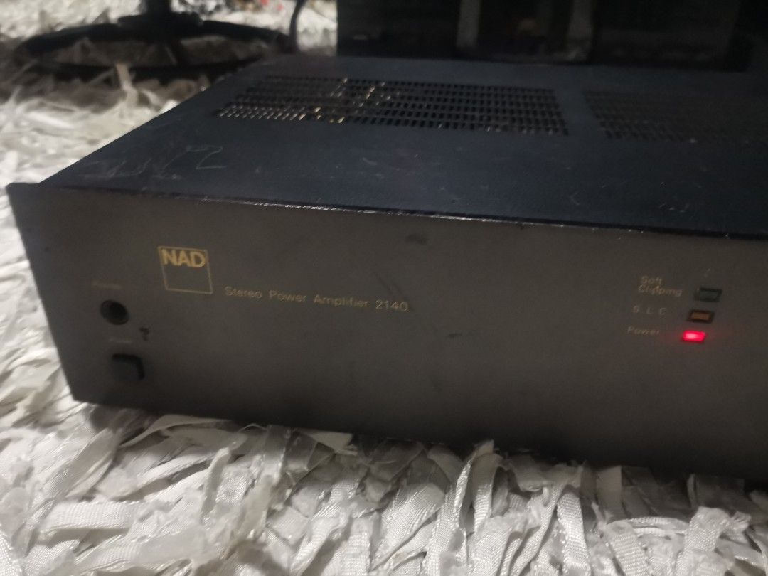 NAD 2140 Stereo Power Amp, Audio, Soundbars, Speakers & Amplifiers on Carousell
