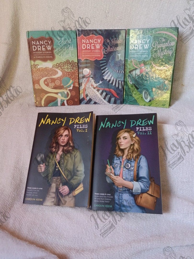 Nancy Drew Stories & Nancy Drew Files - book set preloved, Hobbies ...
