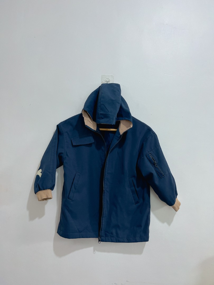 Navy Blue cute jacket, Women's Fashion, Coats, Jackets and Outerwear on ...