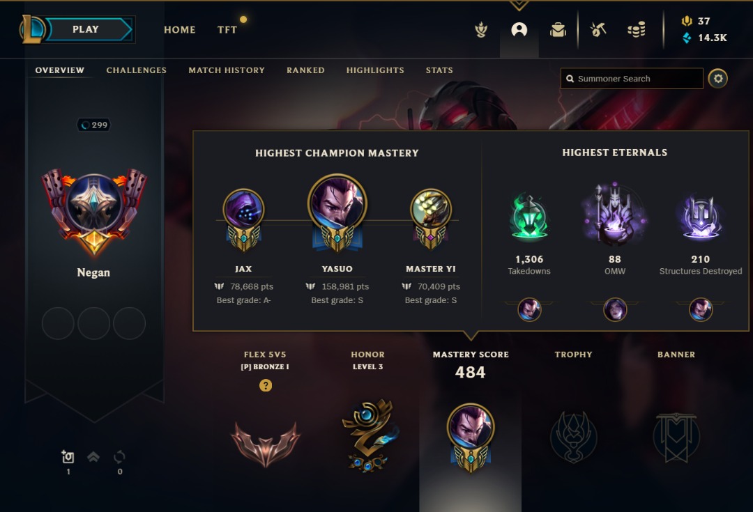 League of Legends Account, Video Gaming, Gaming Accessories, Game Gift ...