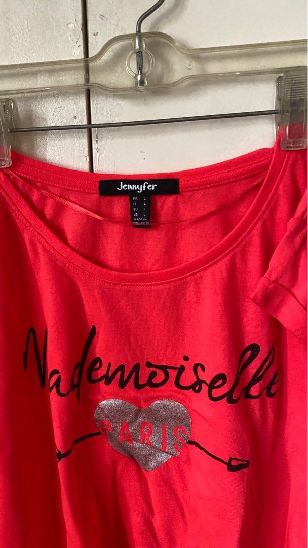 Neon Pink Jennyfer Crop Top Womens Fashion Tops Shirts On Carousell