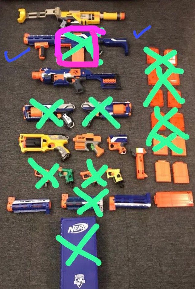 NERF Guns COLLECTION Collector Box Magazine, Hobbies & Toys, Toys ...