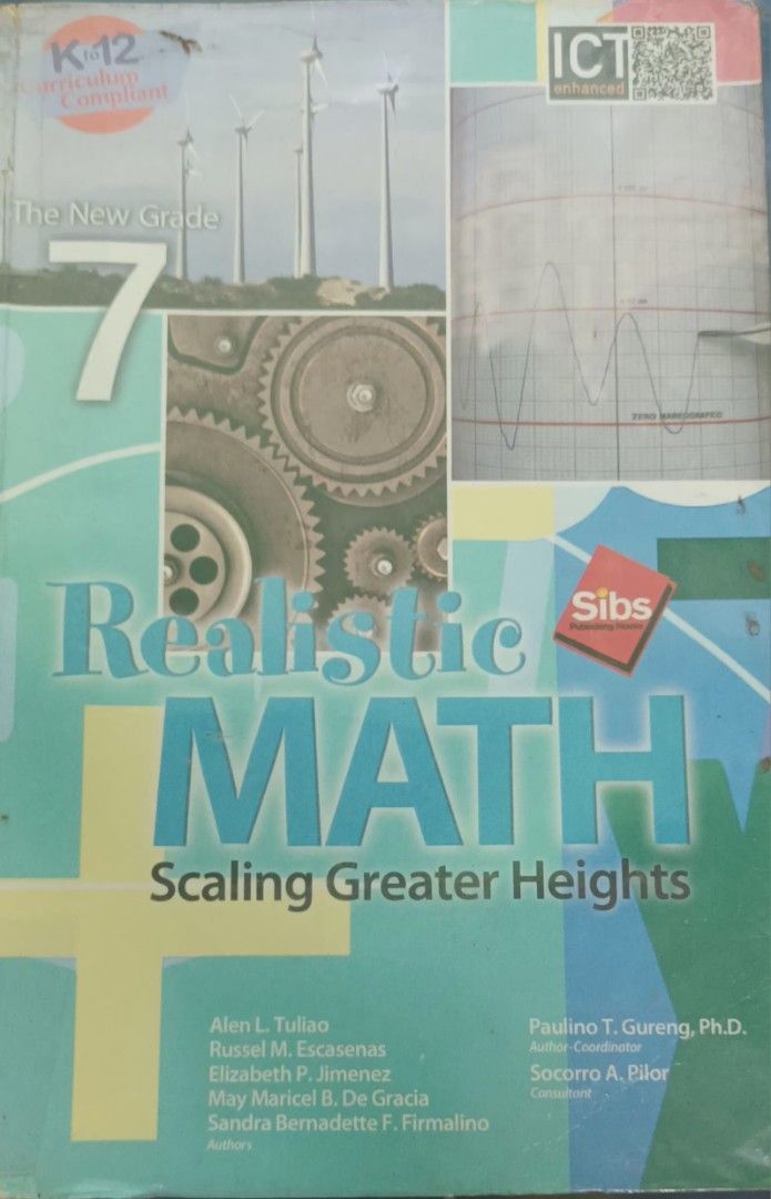 New Grade 7 Realistic Math Scaling Greater Heights, Hobbies & Toys ...
