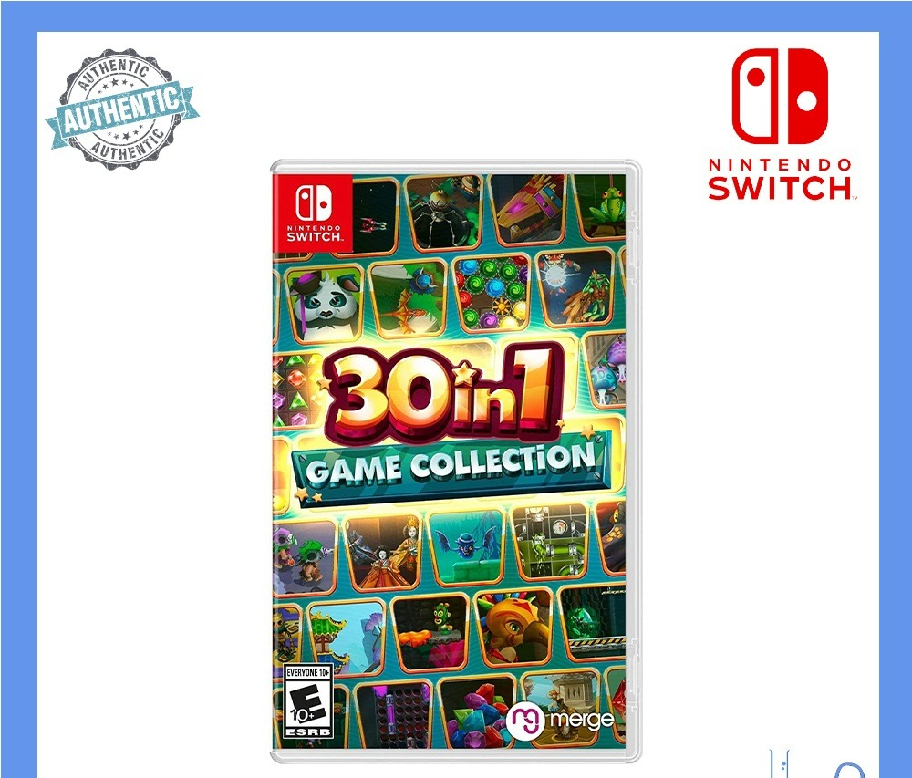 Nintendo Switch 30 in 1 Game Collection, Video Gaming, Video Games ...