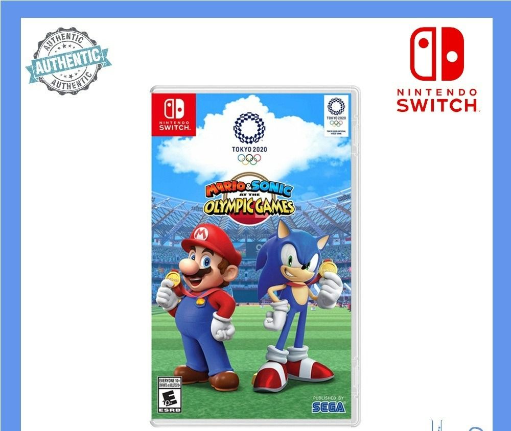 Nintendo Switch Game Mario and Sonic at the Olympic Games Tokyo 2020 ...