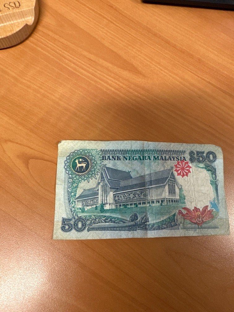 Old Malaysia Note RM50, Hobbies & Toys, Memorabilia & Collectibles, Currency on Carousell