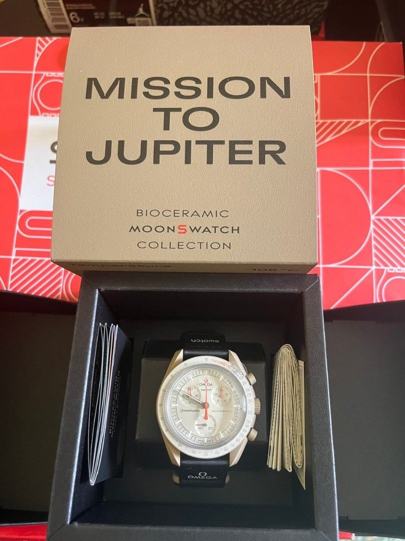 Omega x Swatch Mission to Jupiter Watche BIOCERAMIC MOONSWATCH ...
