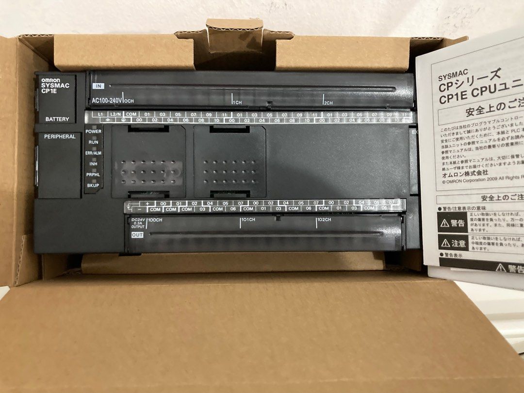 Omron PLC CP1E-N60 on Carousell