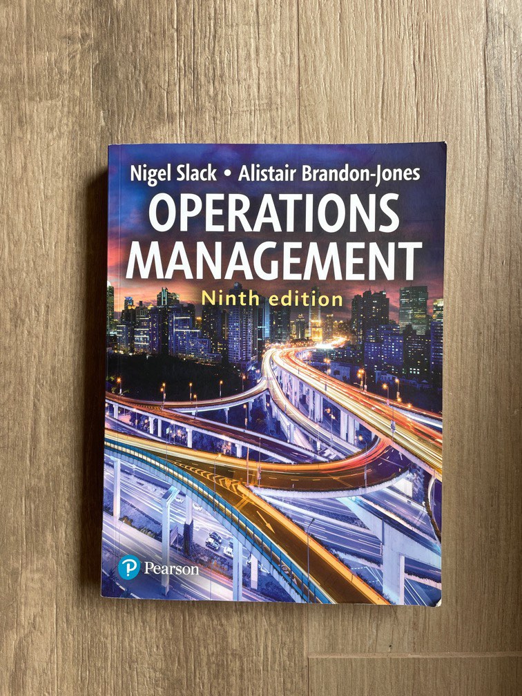 Operations Management (9th Edition), 興趣及遊戲, 書本 & 文具, 教科書 - Carousell