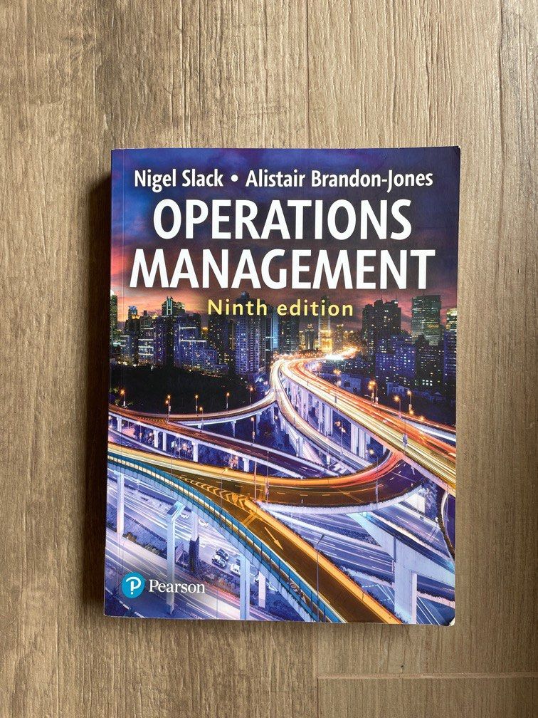 Operations Management (9th Edition), 興趣及遊戲, 書本 & 文具, 教科書 - Carousell