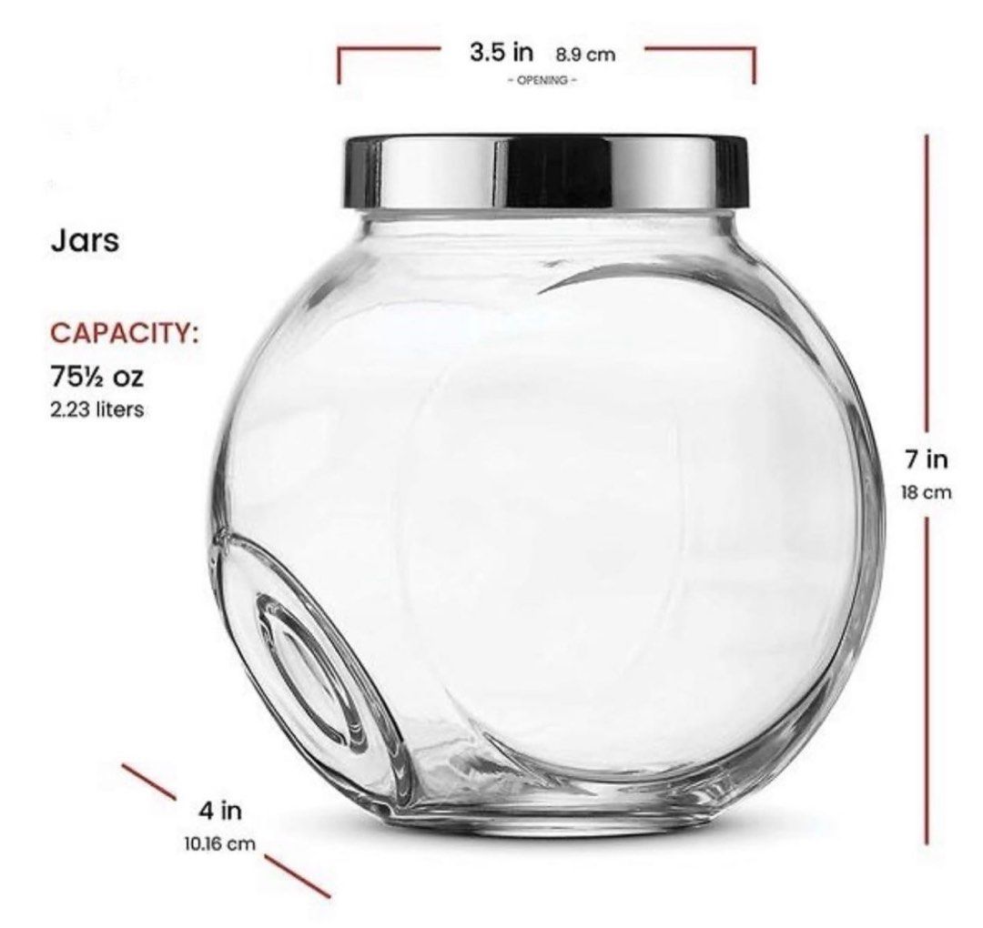 Original Americana Mason Jars (Sold Per Piece) on Carousell