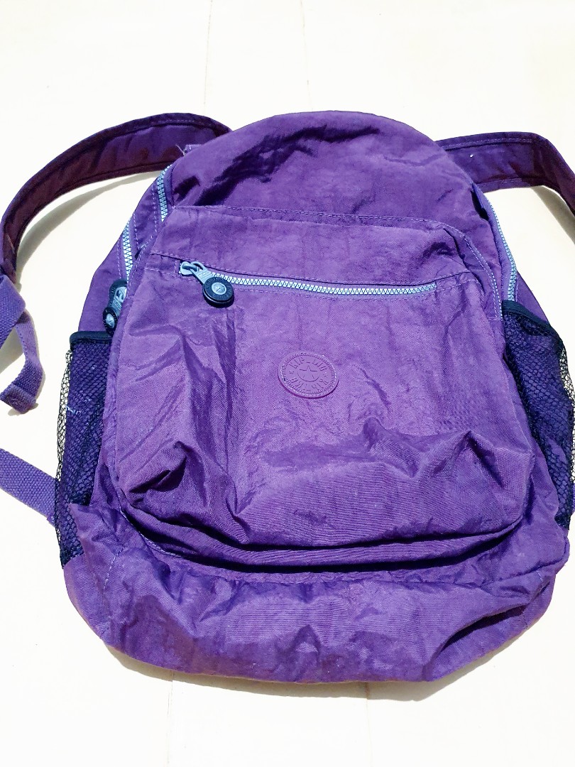 Original Kipling backpack (big size), Women's Fashion, Bags & Wallets ...