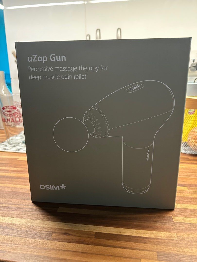 Osim uZap Gun, Health & Nutrition, Massage Devices on Carousell