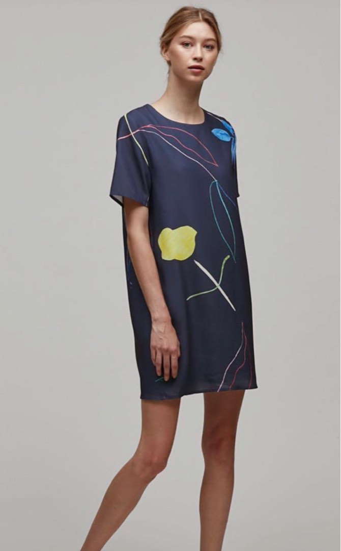 OSN Sketch shift dress, Women's Fashion, Dresses & Sets, Dresses on ...