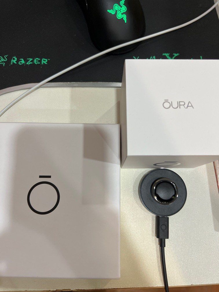 Oura Ring Gen 2 Balance Black, Mobile Phones & Gadgets, Wearables ...
