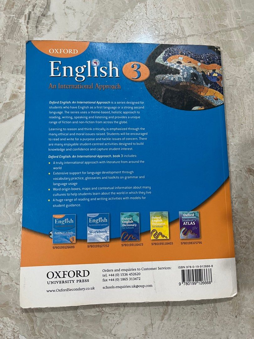Oxford English: An International Approach: Textbook 3, Buku & Alat ...