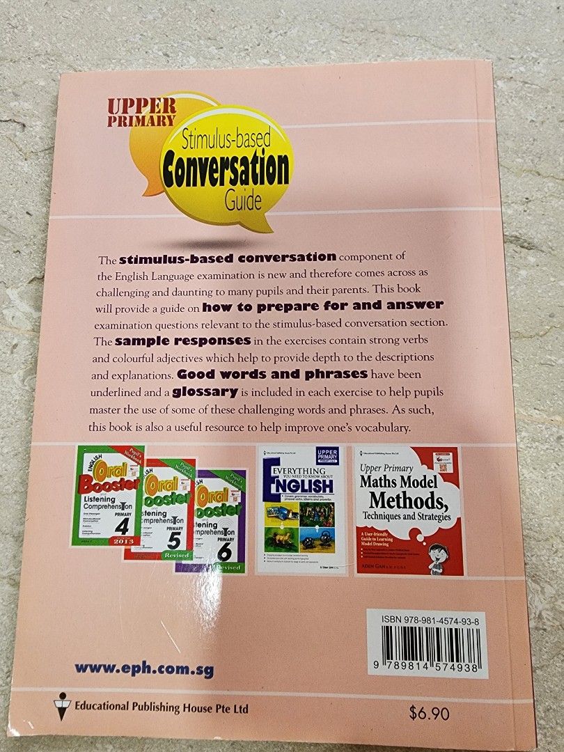 P4 P5 P6 English Oral exam Stimulus-based Conversation guide, Hobbies & Toys, Books & Magazines ...