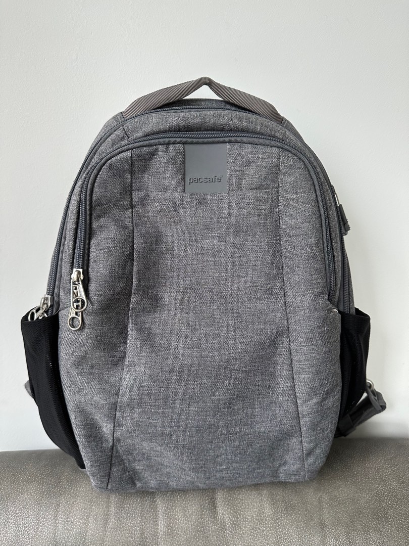 Pacsafe laptop everyday backpack, Men's Fashion, Bags, Backpacks on Carousell