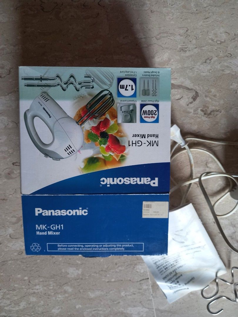 Panasonic handheld mixer, TV & Home Appliances, Kitchen Appliances ...