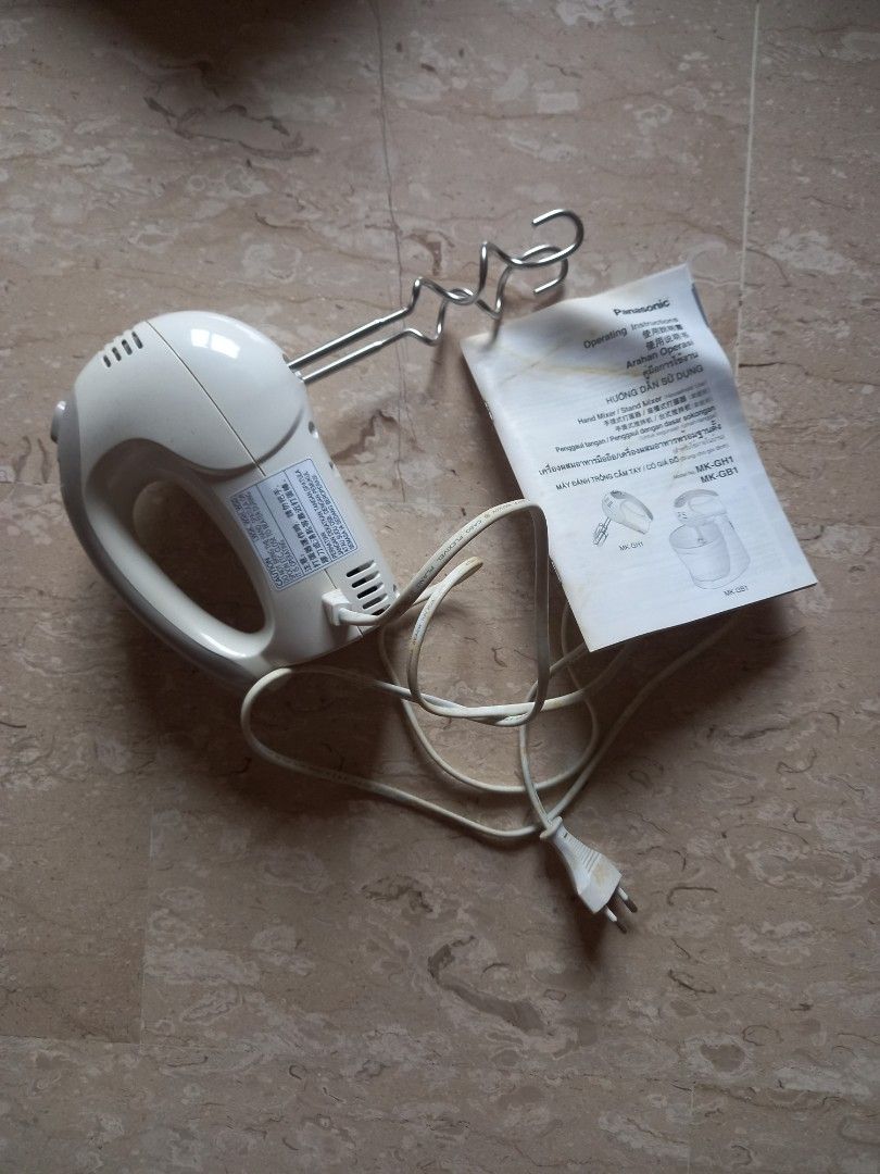 Panasonic handheld mixer, TV & Home Appliances, Kitchen Appliances ...