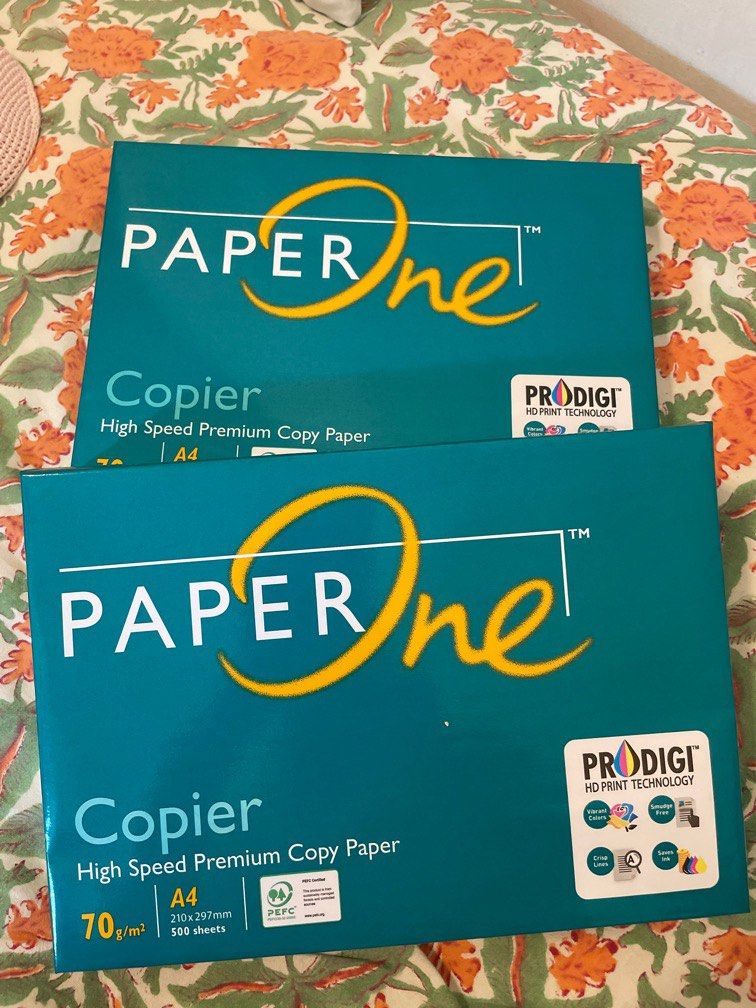 Paper One 70g A4 Premium copy paper, Hobbies & Toys, Stationery & Craft, Stationery & School ...