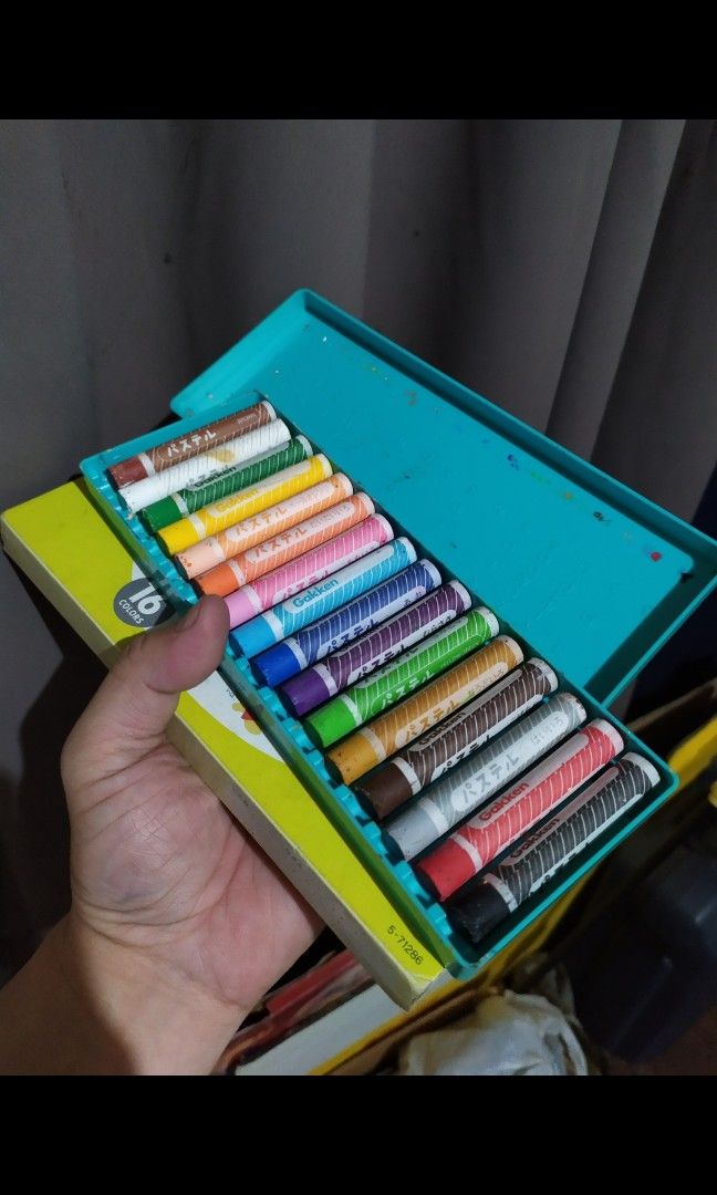 Pastel color drawing chalk japan on Carousell