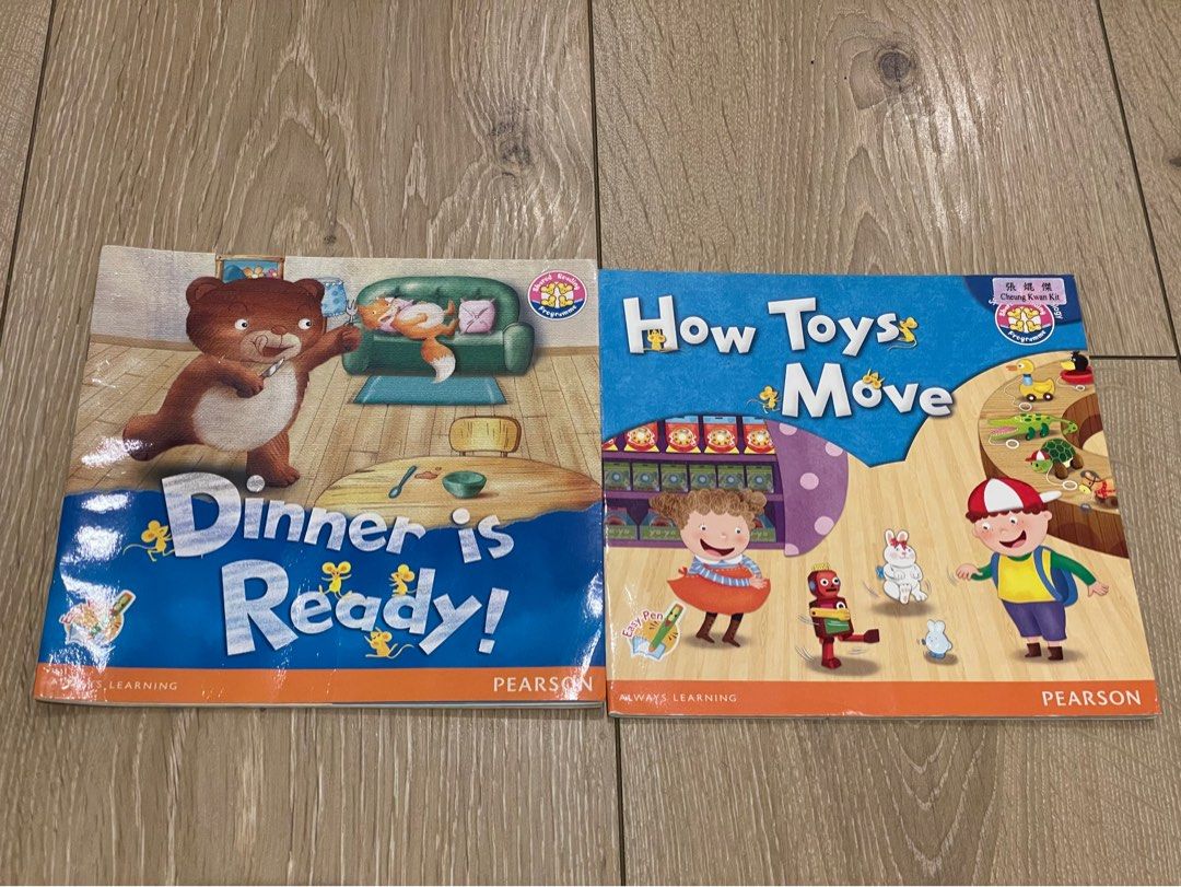 Pearson kindergarten textbooks, 興趣及遊戲, 書本 & 文具, 教科書 - Carousell