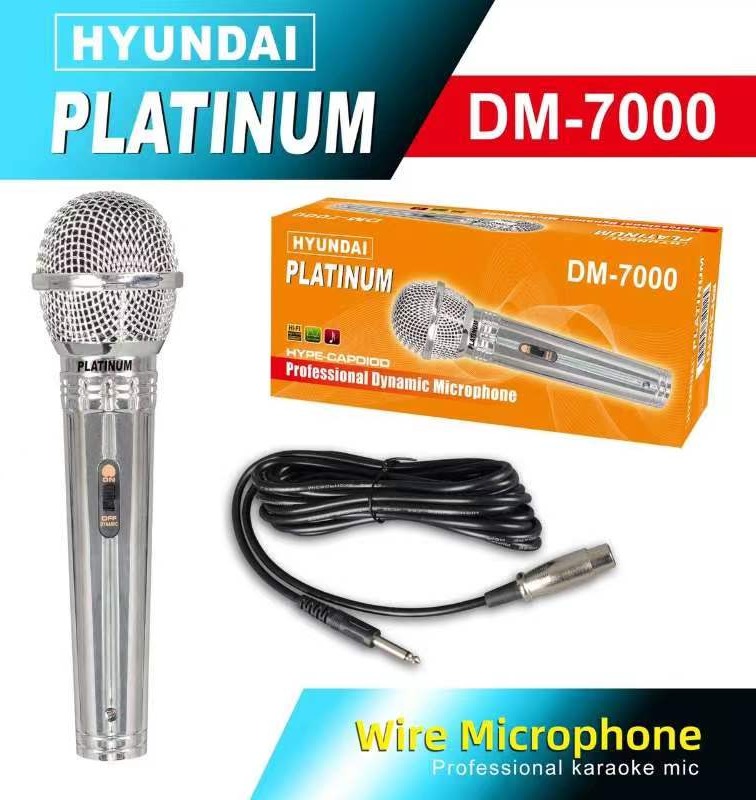 Platinum DM-7000 Wired Microphone, Audio, Microphones on Carousell