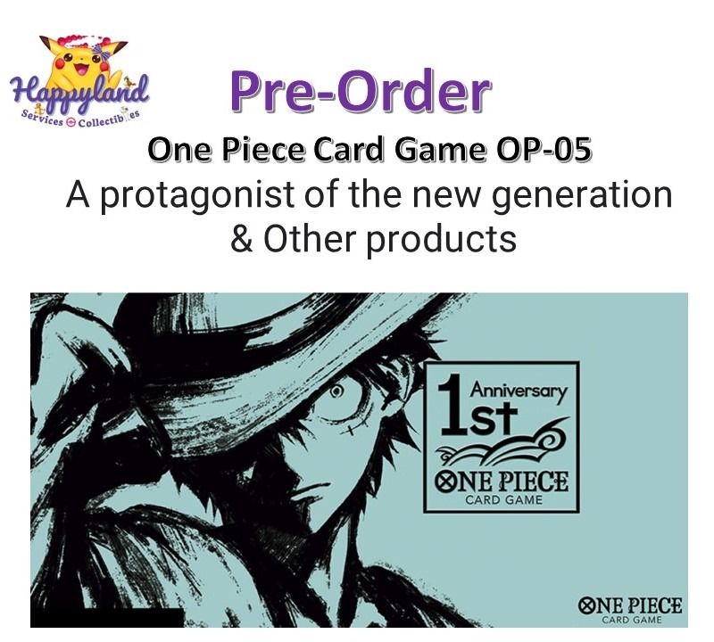 (Confirm Stock) ONE PIECE CARD GAME - OP-05 Protagonist of the New ...