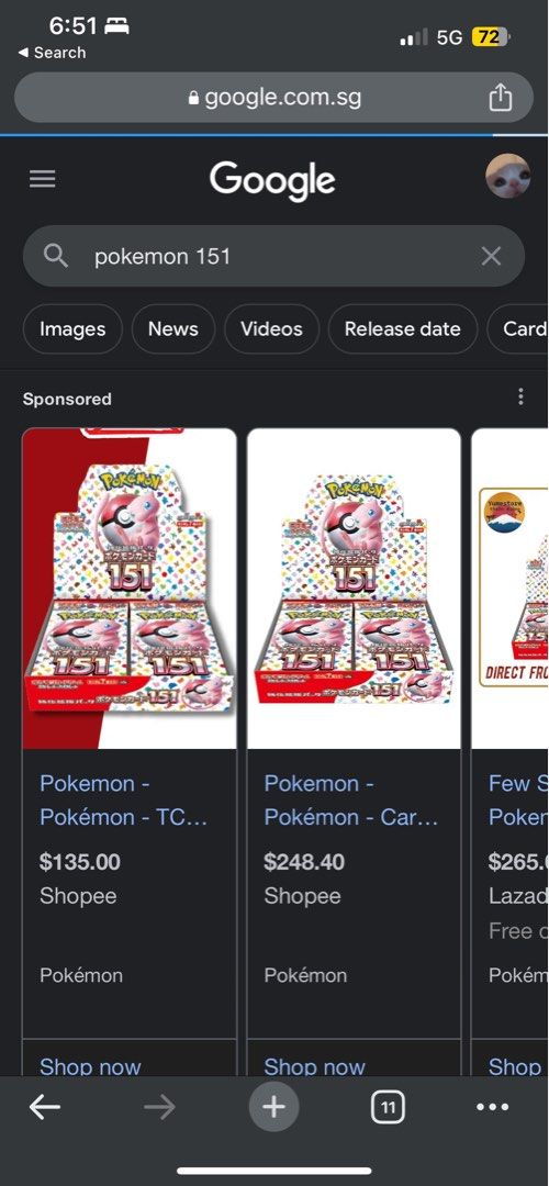 Pokemon 151 loose packs, Hobbies & Toys, Toys & Games on Carousell