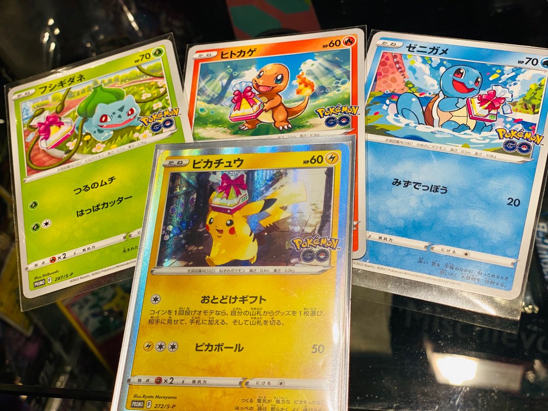 Pokemon Go promo cards , Hobbies & Toys, Toys & Games on Carousell
