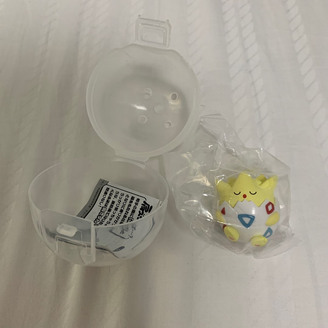 Pokemon Togepi Takara Tomy A.R.T. Gachapon Mini Figurine Sleepy Series ...