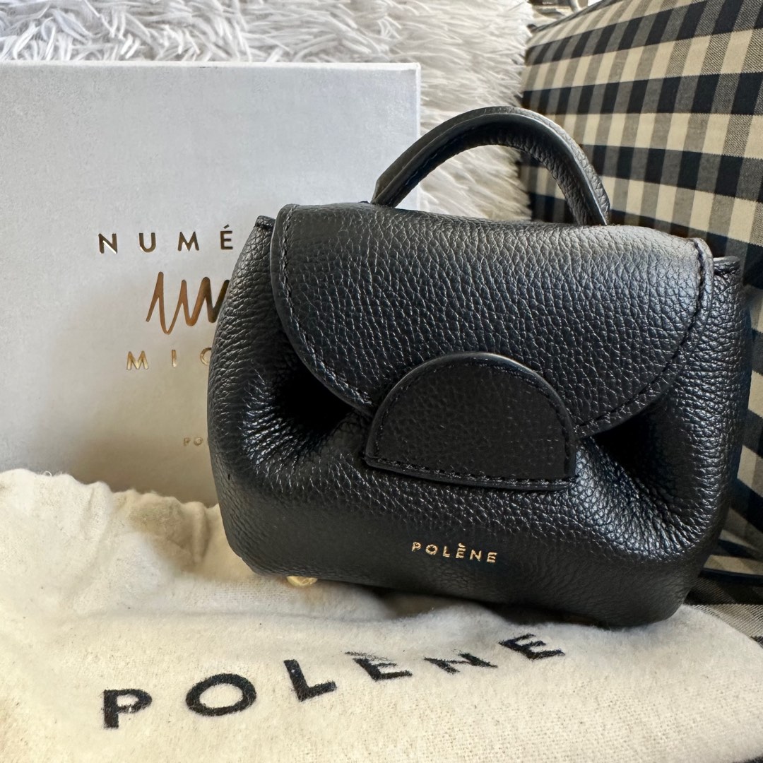Polene numbero un micro (black), Luxury, Bags & Wallets on Carousell