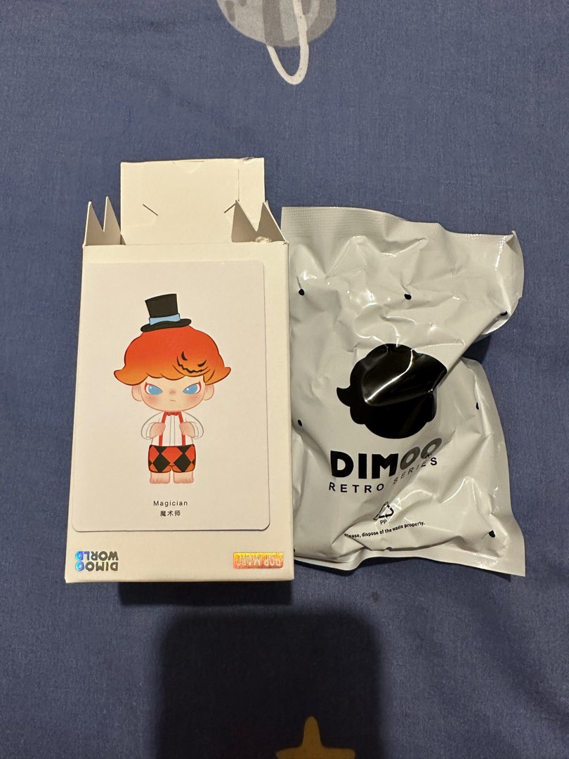 Popmart dimoo retro series magician, Hobbies & Toys, Toys & Games on ...