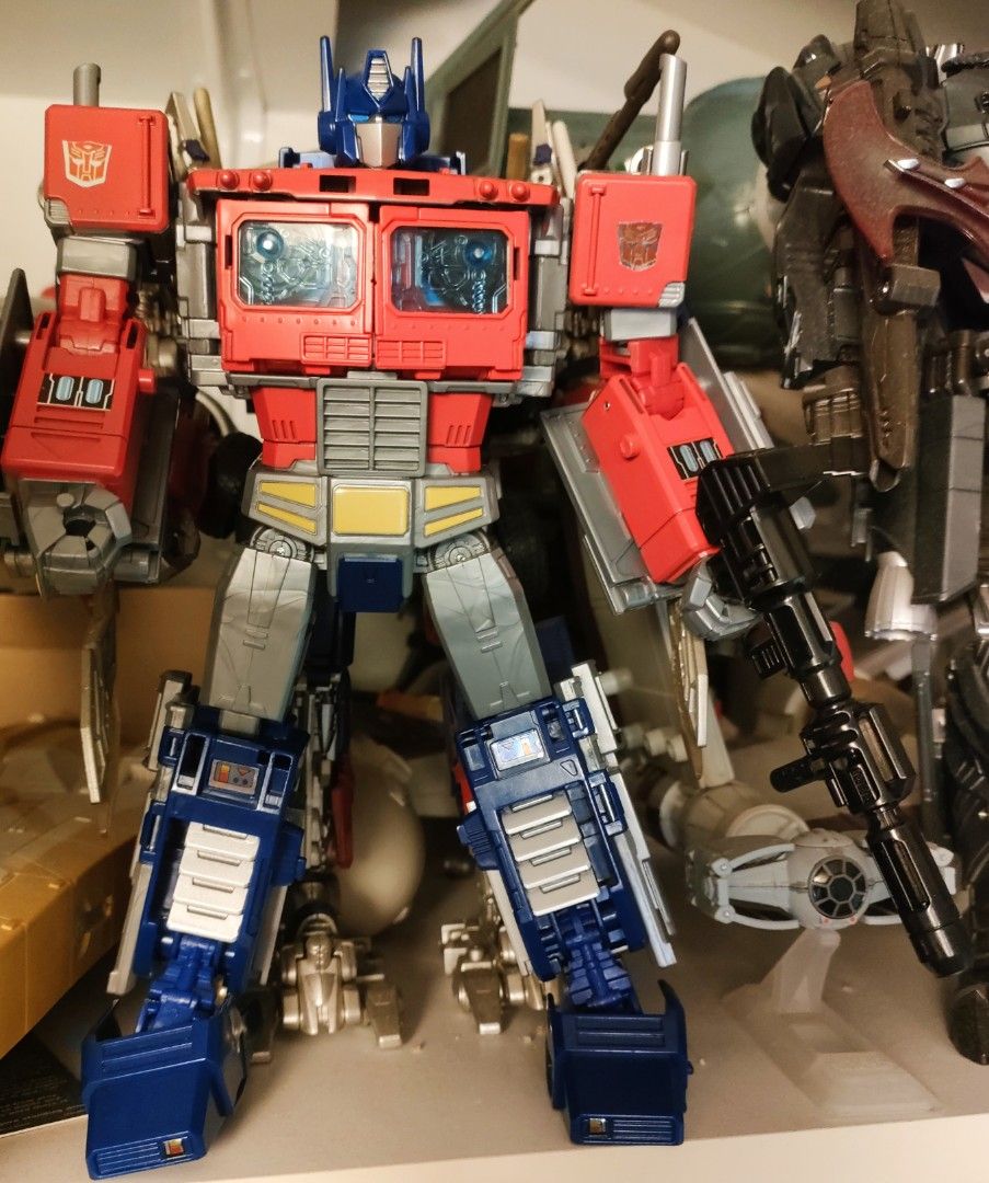 Power of the Primes Optimus Prime Leader Class, Hobbies & Toys ...