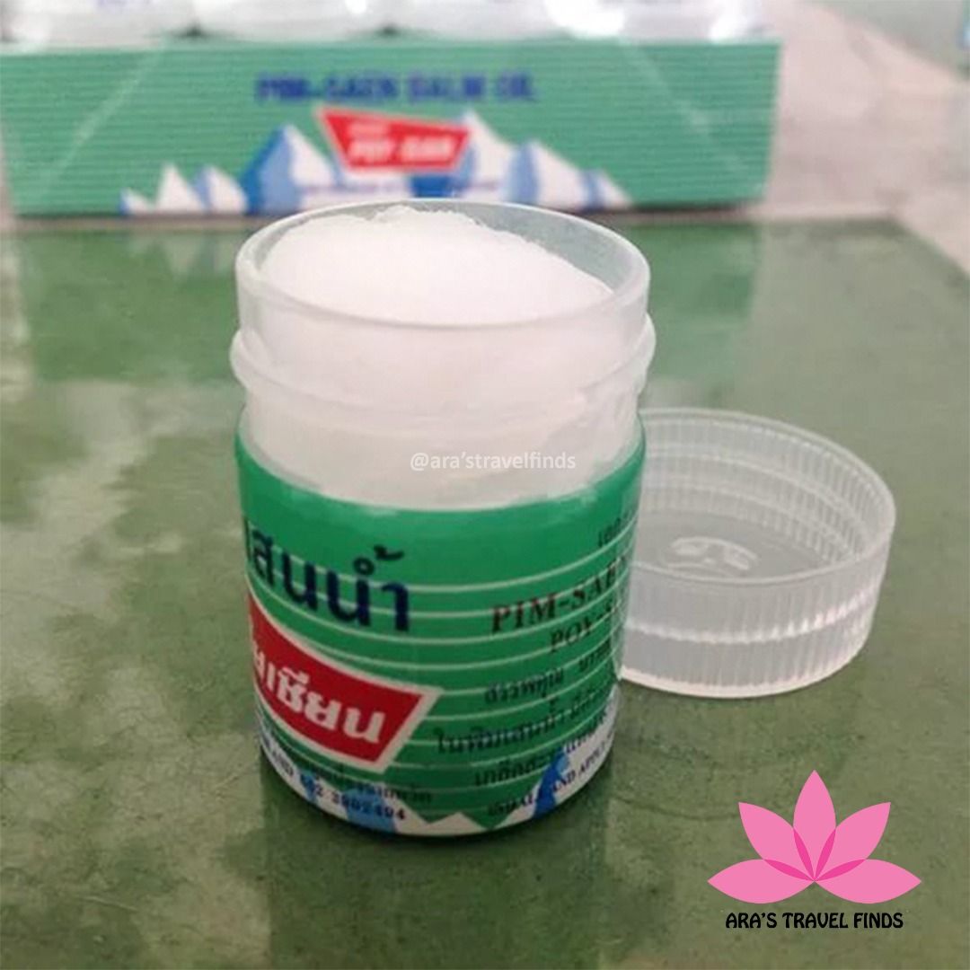 Poy-Sian Pim-Saen Cotton Balm Oil Inhaler (8cc) Original Thailand ...