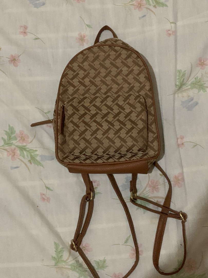 PRIMARK brown small backpack, Women's Fashion, Bags & Wallets ...