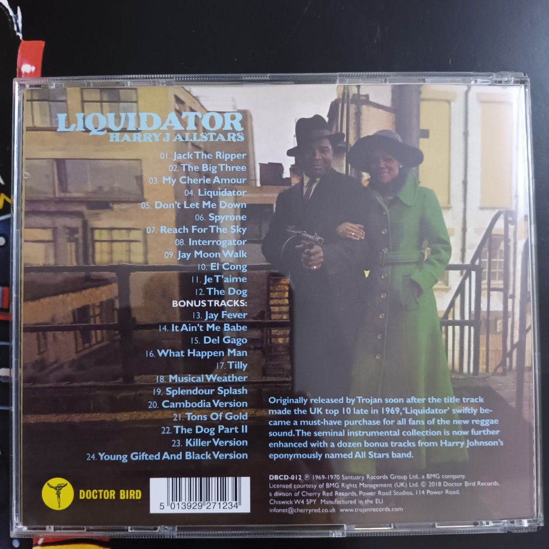 Prince Far I,Derrick Morgan, Derrick Harriott,Harry J Allstars CD ...