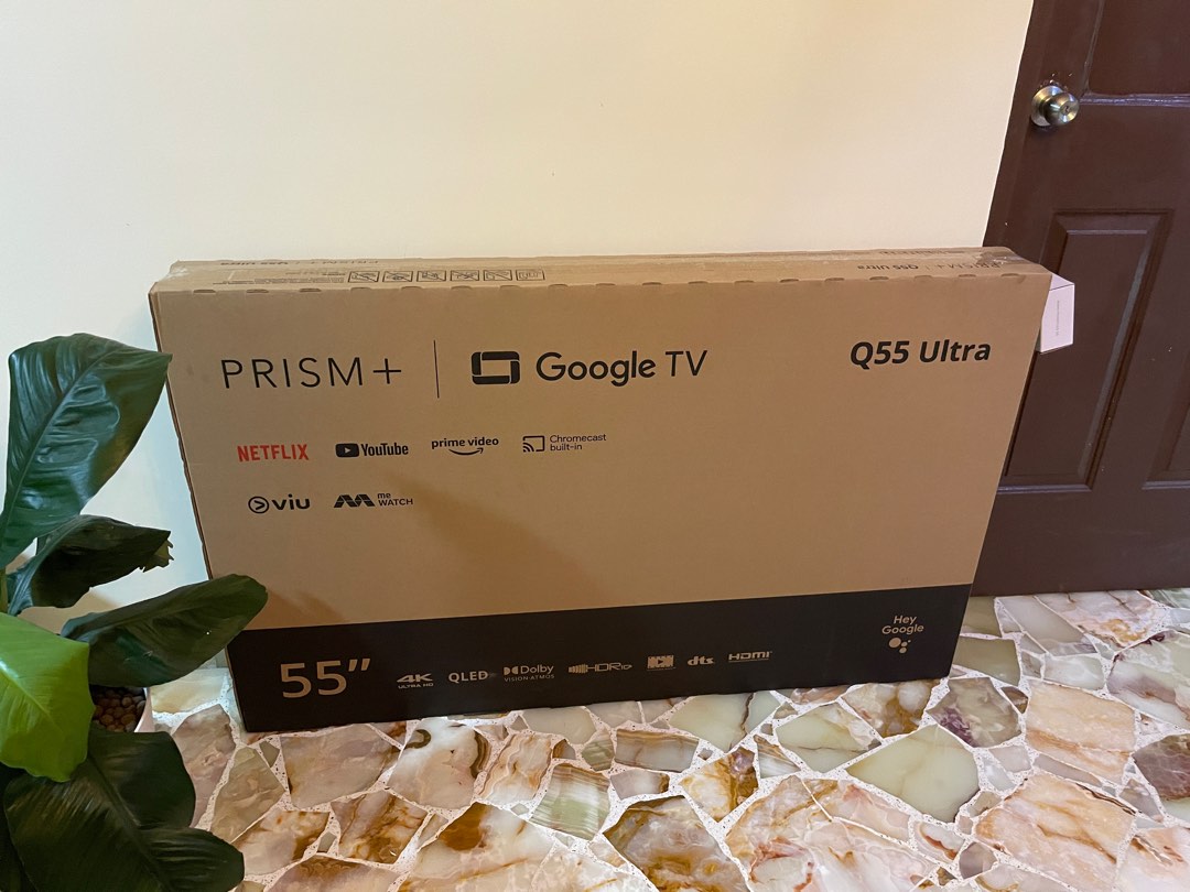 Prism + plus Q55 ultra TV, TV & Home Appliances, TV & Entertainment, TV ...