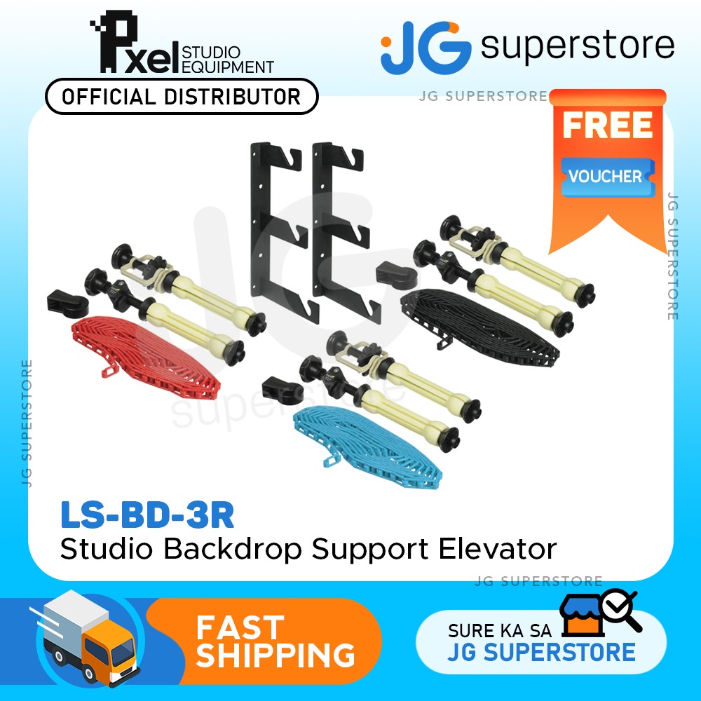 Pxel Photo Studio Backdrop Roller Wall Mount Mounting Manual Control ...