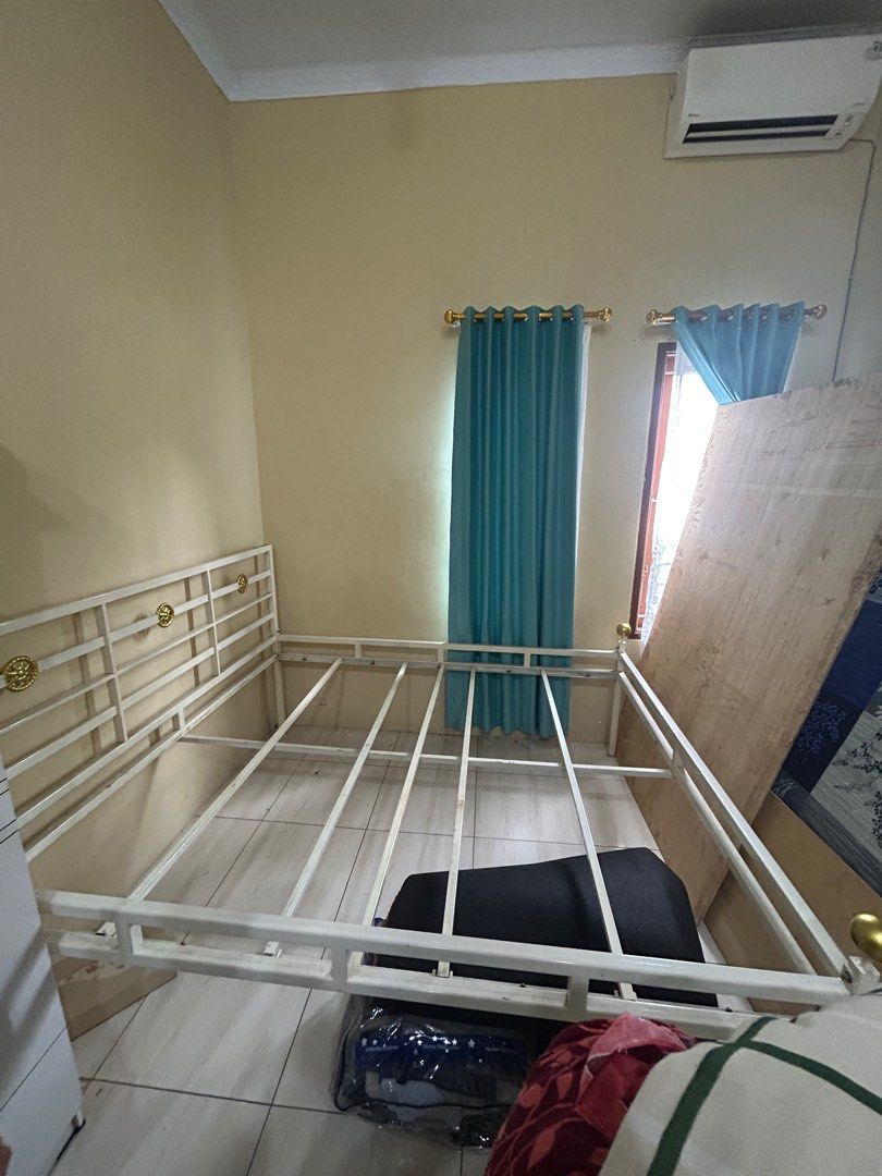 Rangka dipan divan ranjang alas kasur king springbed tempat tidur besi ...
