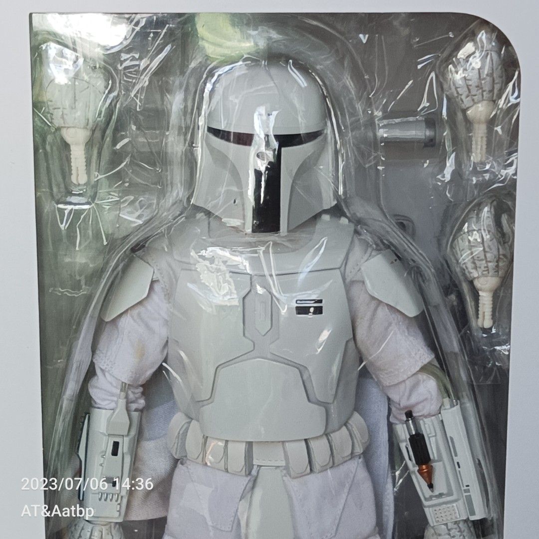 Rare 2013 Sideshow 1/6 scale BOBA FETT PROTOTYPE ARMOR action figure ...